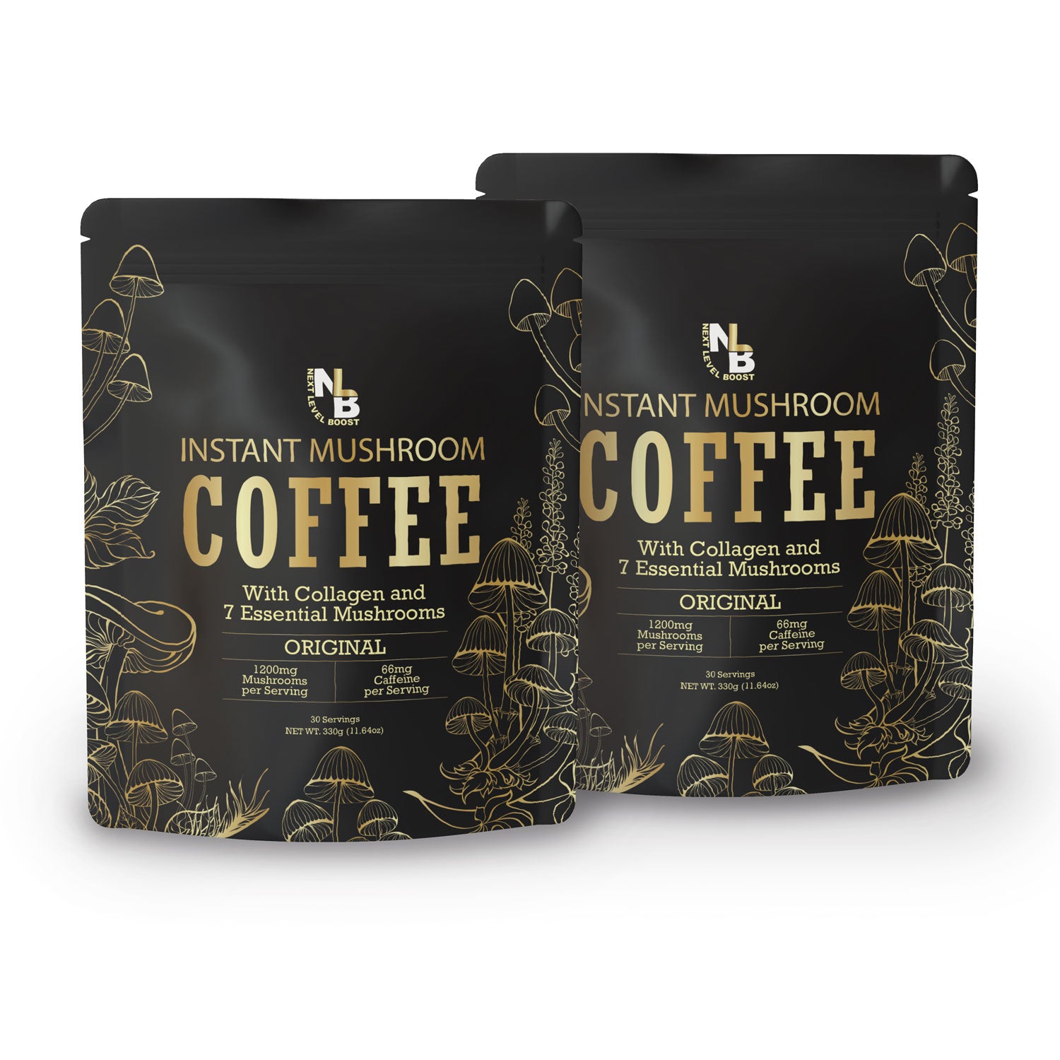 Instant Mushroom Coffee - Original – Next Level Boost